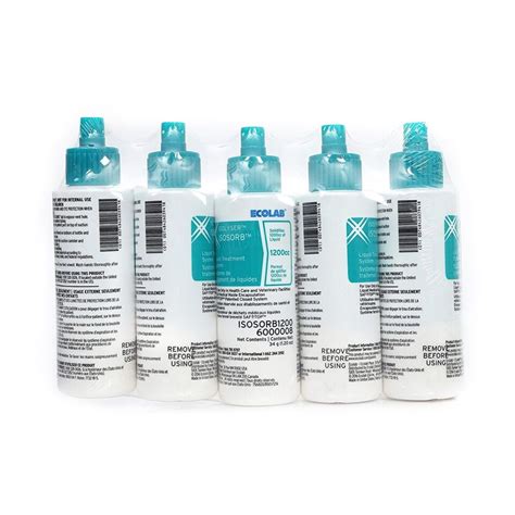 New Isosorb 1200cc 100cs Fluid Solidifier Case Disposables