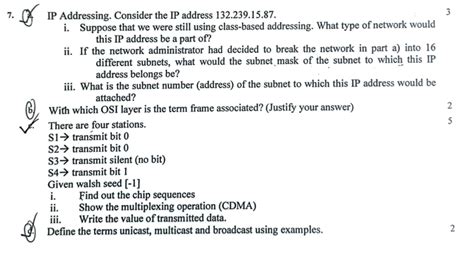 Solved IP Addressing Consider The IP Address Chegg