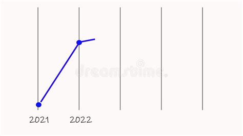 Animated Business Infographic Chart Showing Decrease In Profits And Financial Decline Stock