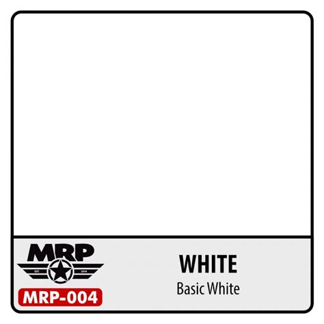 Mrp White Basic White 004