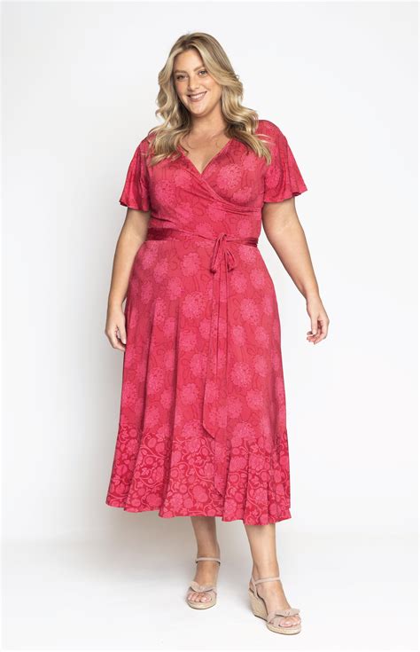 Gabrielle Reversible Dress In Sweet Nothings Pink Maiocchi