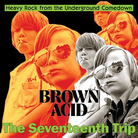 Brown Acid The Seventeenth Trip Ridingeasy Records