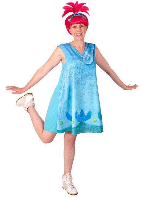 Womens Poppy Trolls Costume Trolls Costume For Women