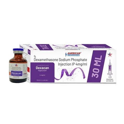 Dexacan Injection 30 Ml Dexamethasone Sodium Phosphate Injection 120 Mg 30 Ml Full Formula