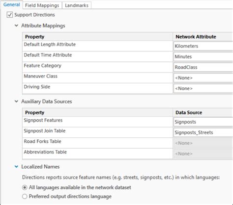 Setting Directions—arcgis Pro Documentation