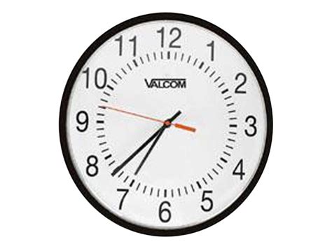 Valcom Valcom Ip Poe 16 Analog Clock Vip A16a