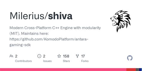 GitHub Milerius Shiva Modern Cross Platform C Engine With Modularity MIT Maintains Here