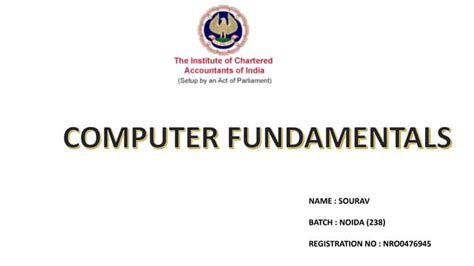 Computer Fundamentalspptx