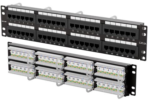 Iwillink 10gbps Cat6a Patch Panel 48 Port Network Patch