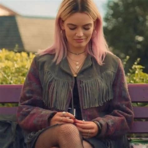 Maeve Wiley Fringe Sex Education Jacket Jackets MOB