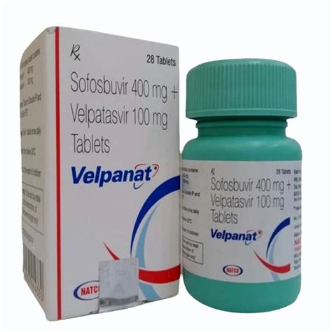 Sofosbuvir Velpatasvir Tablets 400 Mg 100 Mg At Rs 4000 Bottle In