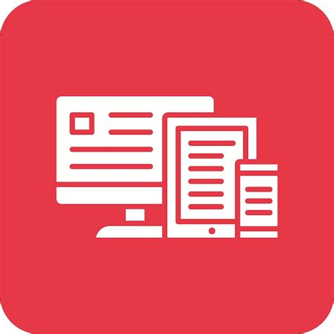 Premium Vector Responsive Design Icon Vector Image Can Be Used For