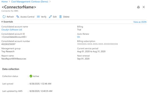 设置 Amazon Web Services（aws 与成本管理的集成） Microsoft Cost Management Microsoft Learn