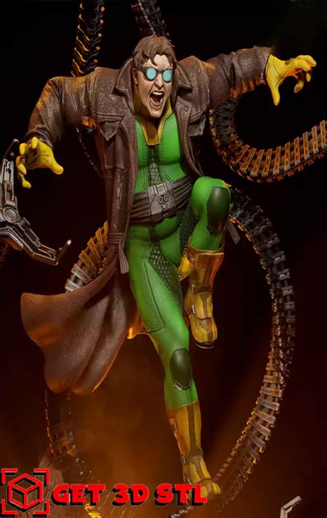 Dr Octopus Stl 3d Print Model Get3dstl