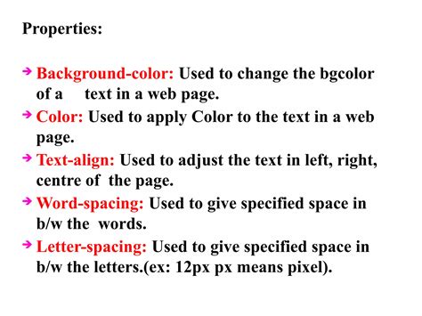 Introduction To Css And Its Attributes With Syntax Odp