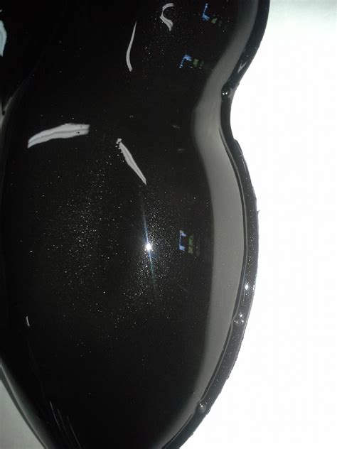 High Gloss Black Car Paint
