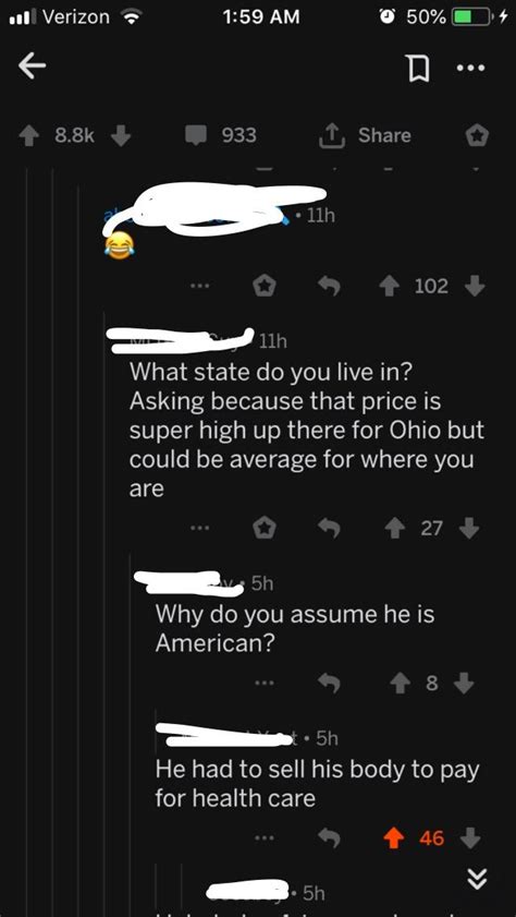 Found On A Thread About A Man Selling Sex To Pay For His Operation R Latestagecapitalism