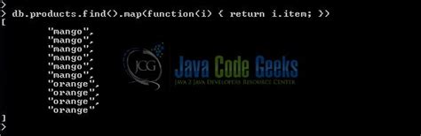 MongoDB Map Example Java Code Geeks