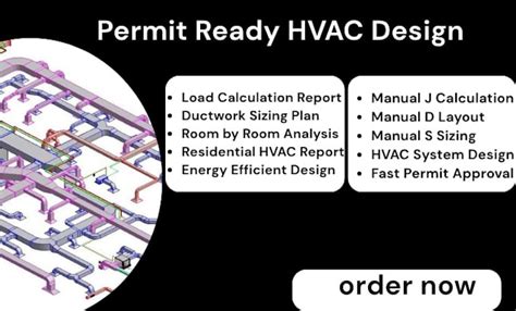 Cooling Heating Load Calculation Hvac Design Manual J D S For Permit By Epstructures Fiverr