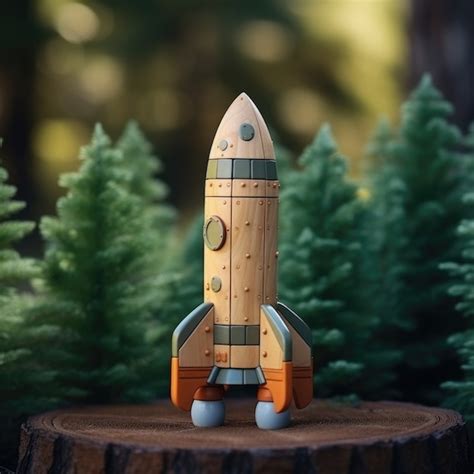 Free Photo View Of 3d Space Rocket Model