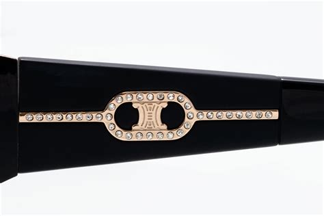 Celine Vintage Eyeglasses Rectangular Optical Frame Made In Italy New