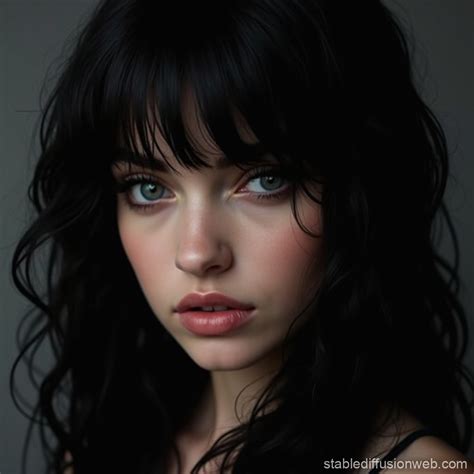 Unlocking The Unique Beauty Of Black Hair And Grey Eyes A