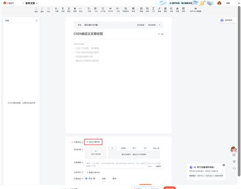 csdn自定义文章标签 csdn请设置文章标签 csdn博客