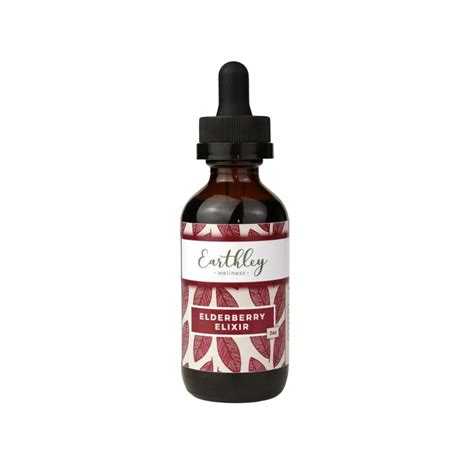 Earthley Elderberry Elixir Herbal Extract Urban Farm Collection