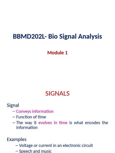 1 Nature Of Biomedical Signals Objectives Of Biomedical Signal Analysis 15072024 Pdf