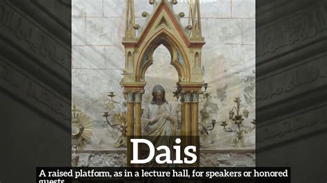 What Is Dais How Does Dais Look How To Say Dais In English Youtube