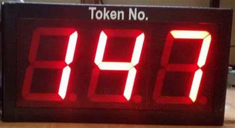 token display system led token display system manufacturer from noida