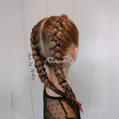 بافت مو بچه گانه 1401 با استفاده از کاموا و دیگر اکسسورهای کیوت بانمک