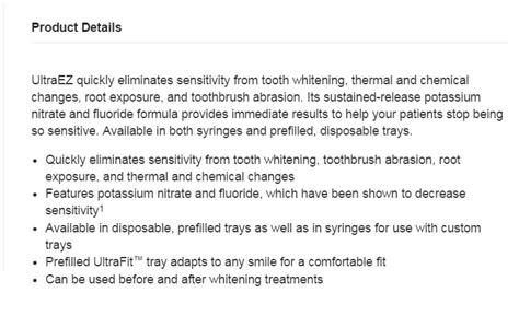 Ultraez Desensitizing Gel With Potassium Nitrate And Fluoride Buy