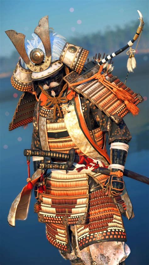 The Legendary Samurai Ghost Of Tsushima Samurai Armor Samurai