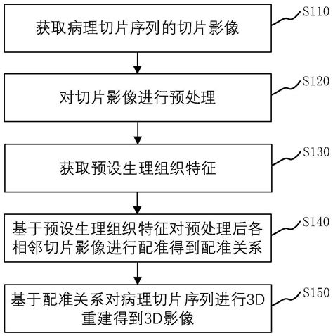 一种病理切片的3d重建方法、装置、设备及介质与流程