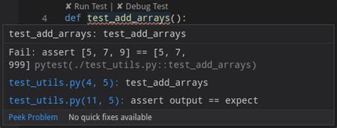 Tests Ides And Debugging