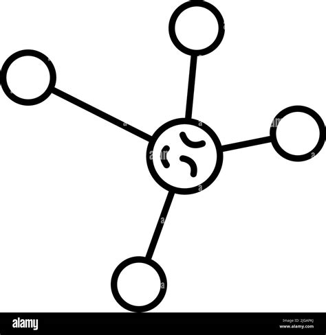 Molecule Icon Simple Thin Line Outline Vector Of Biology Icons For Ui And Ux Website Or