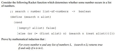 consider the following racket function which