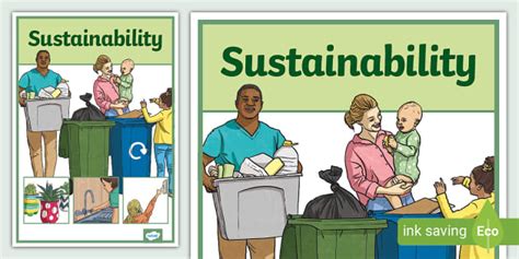 Sustainability Display Poster