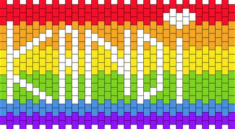 Kandi Patterns For Kandi Cuffs Simple Pony Bead Patterns