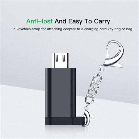 Micro Usb Adapter Microusb Male Naar Type C Vrouwe Vicedeal