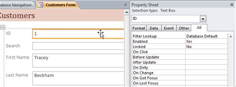 Access 2010 Creating Forms