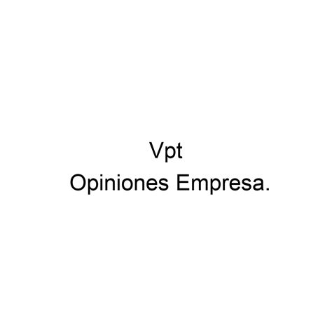 Opiniones Vpt 56512539010