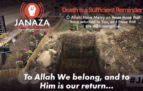 Janaza The Prophet ﷺ Said When A Man Dies And His Relatives Are