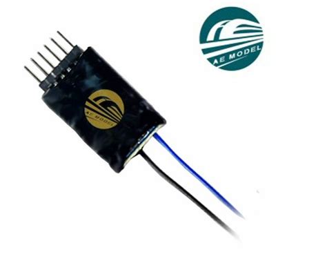 Dccconcepts Aed 6pd 2 Ae Model 6 Pin Direct 2 Function Decoder Rainbow Railways