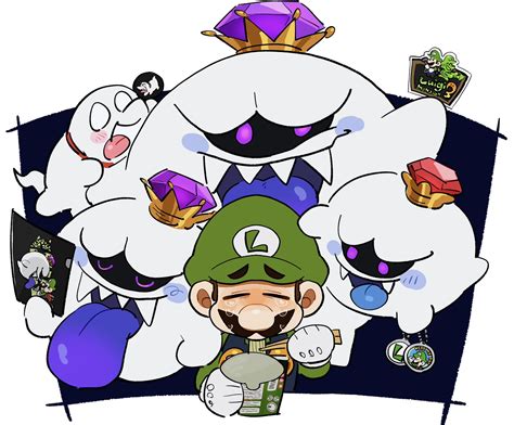 Mimimi Mimimim Gooigi King Boo Luigi Polterpup Luigi S Mansion Luigi S Mansion Dark