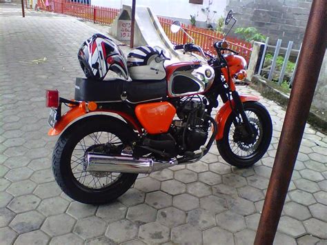 Megapro Modif Cb Dream Honda Megapro 06 Slawi Reinkarnasi Monster Dream Setting Honda