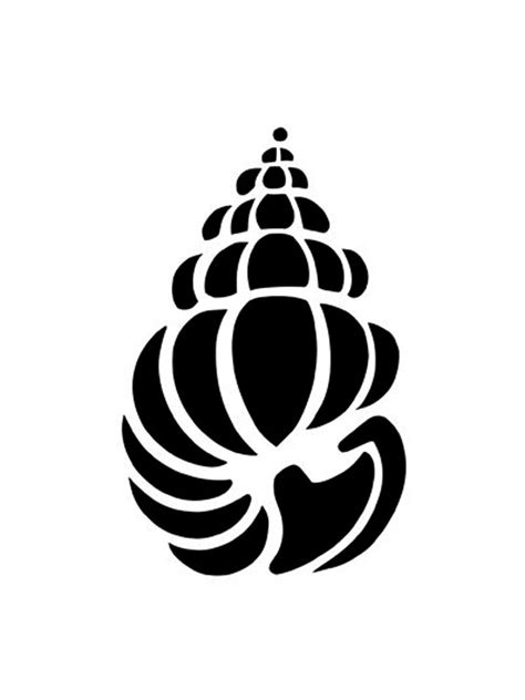 Seashell Stencil