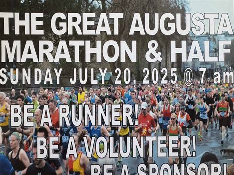 The Great Augusta Marathon And Half Half Marathon Guide
