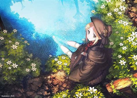 Anime Nature Girl